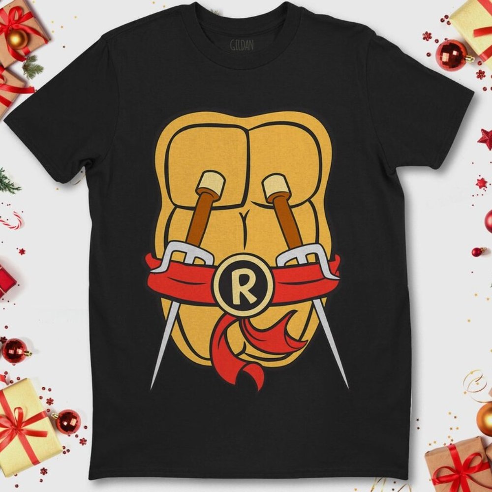 Teenage Mutant Ninja Turtles Raphael Shell Graphic Un… - Gem